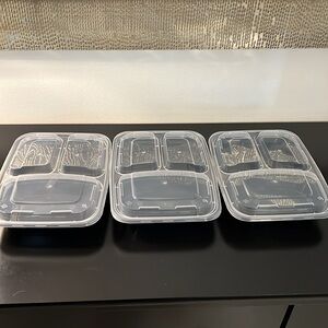 freshware | Kitchen | Freshware Meal Prep Containers Set Of 6 | Poshmark